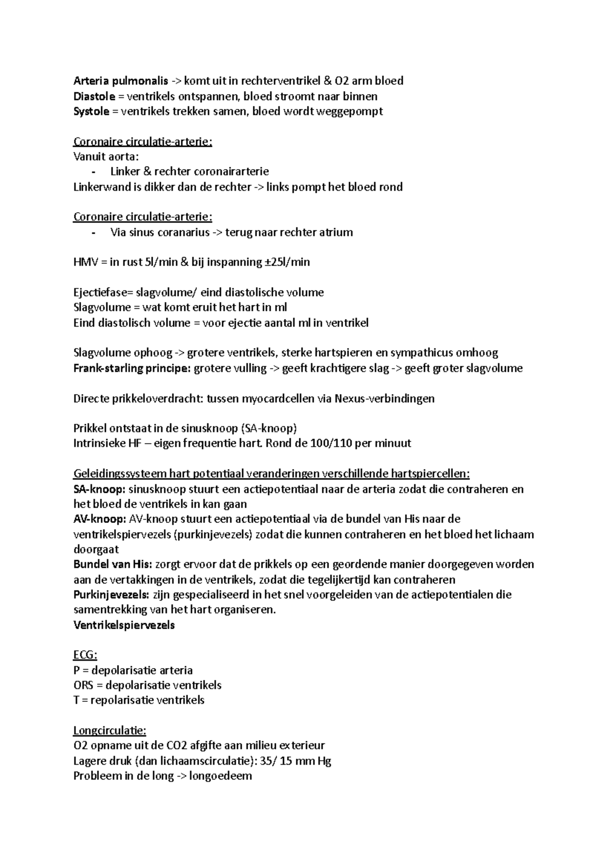 Samengevat - samenvatting van de informatie betref intramurale zorg ...