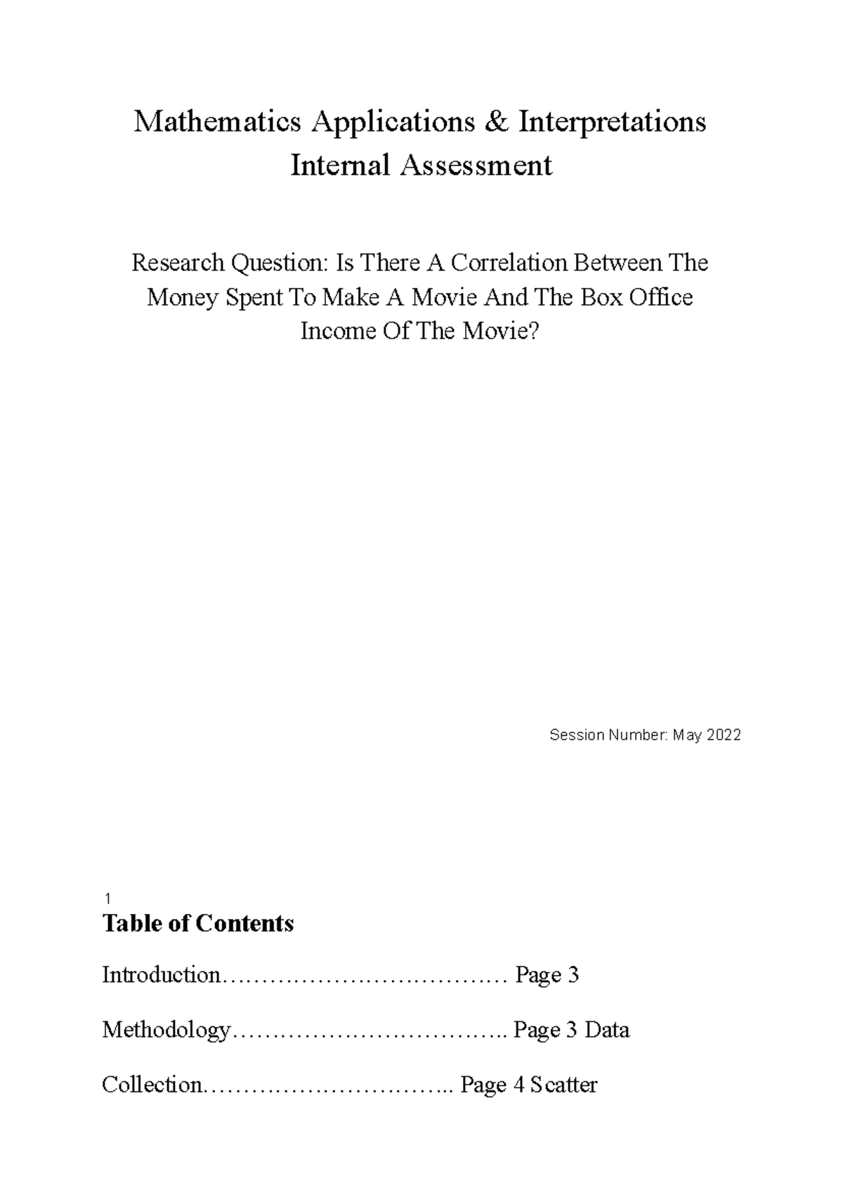 Maths IA - jug - Mathematics Applications & Interpretations Internal ...