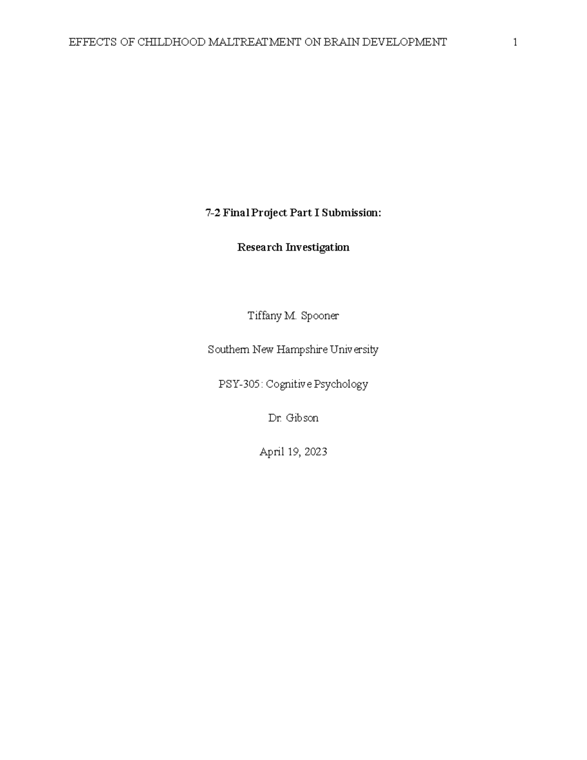 7-2 Final Project Part I Submission Research Investigation - 7-2 Final Project Part I Submission ...