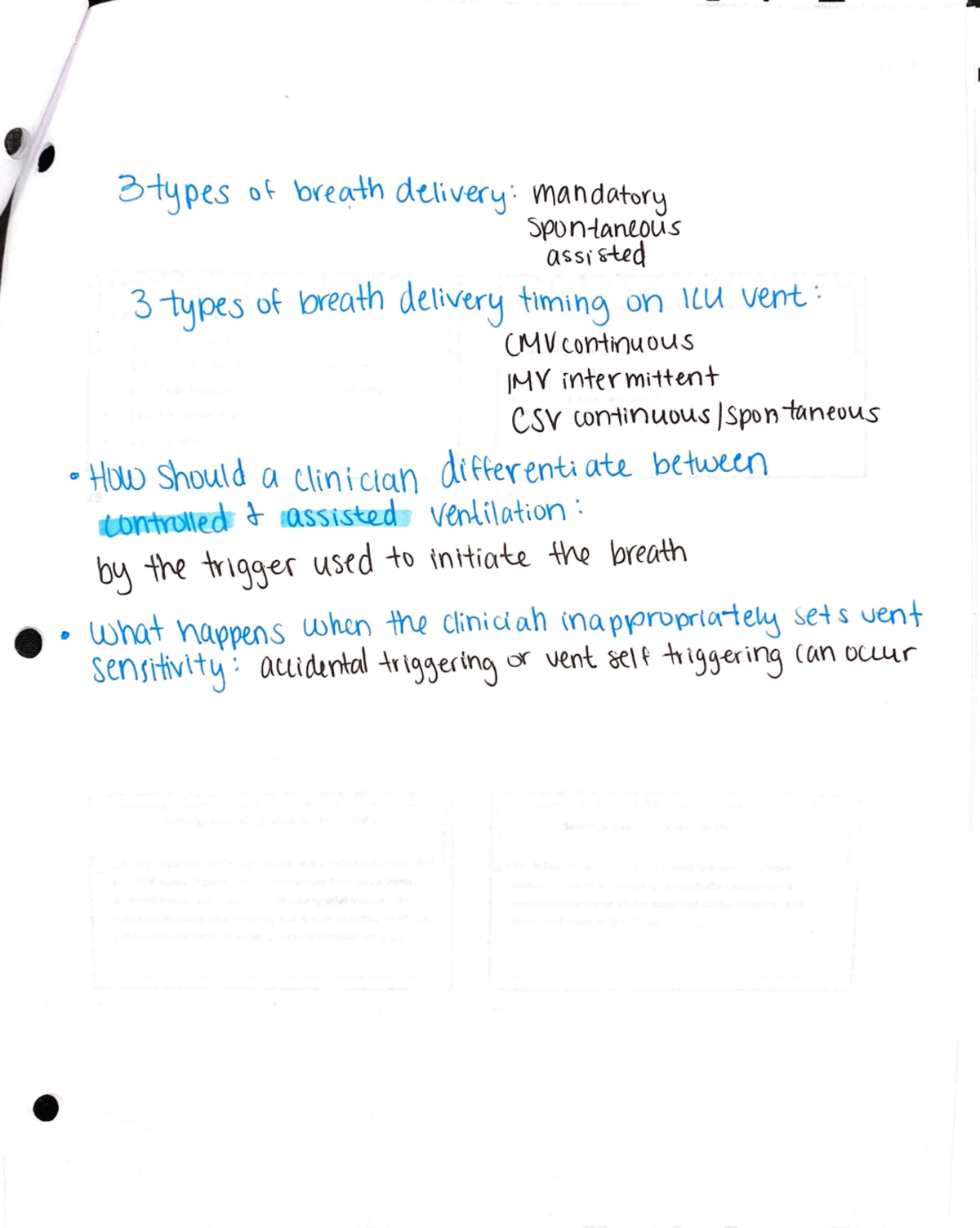 IMV modes of mechanical ventilation 2 - RESP 1522 - Studocu