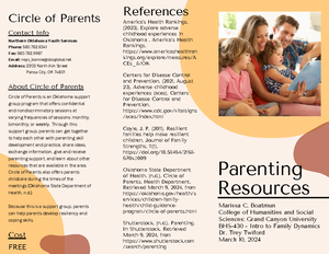 Topic 2 - Strengths in your family case study - Strengths in Your ...