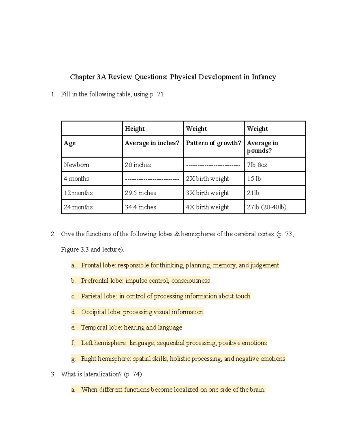 CH3A Review Questions - Allison Conlon Chapter 3A Review Questions ...