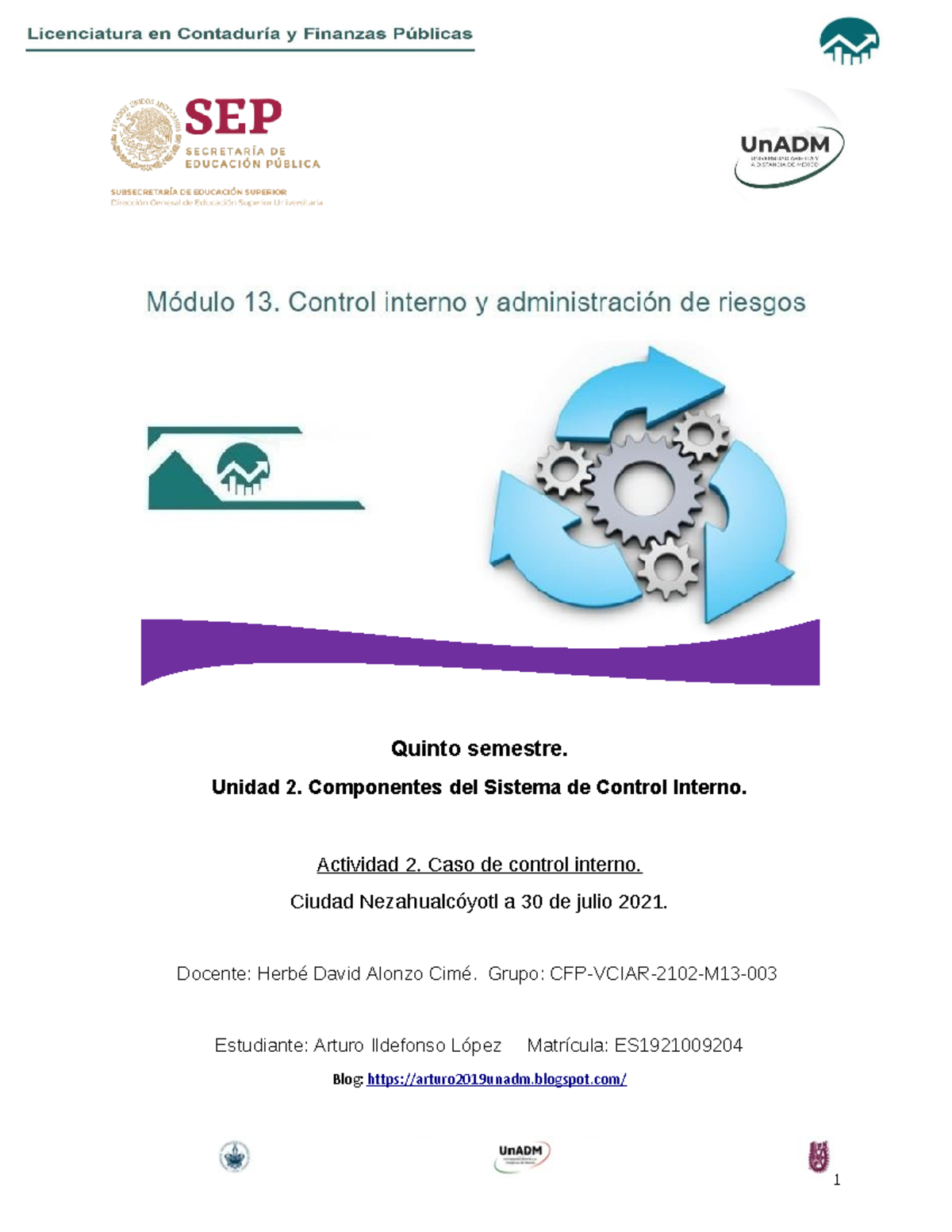 M13 U2 A2 Ildefonso LA - Detalla de forma correcta como realizar un ...