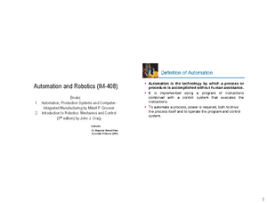 Mikell P. - Groover. Solutions Manual for Automation, Production ...