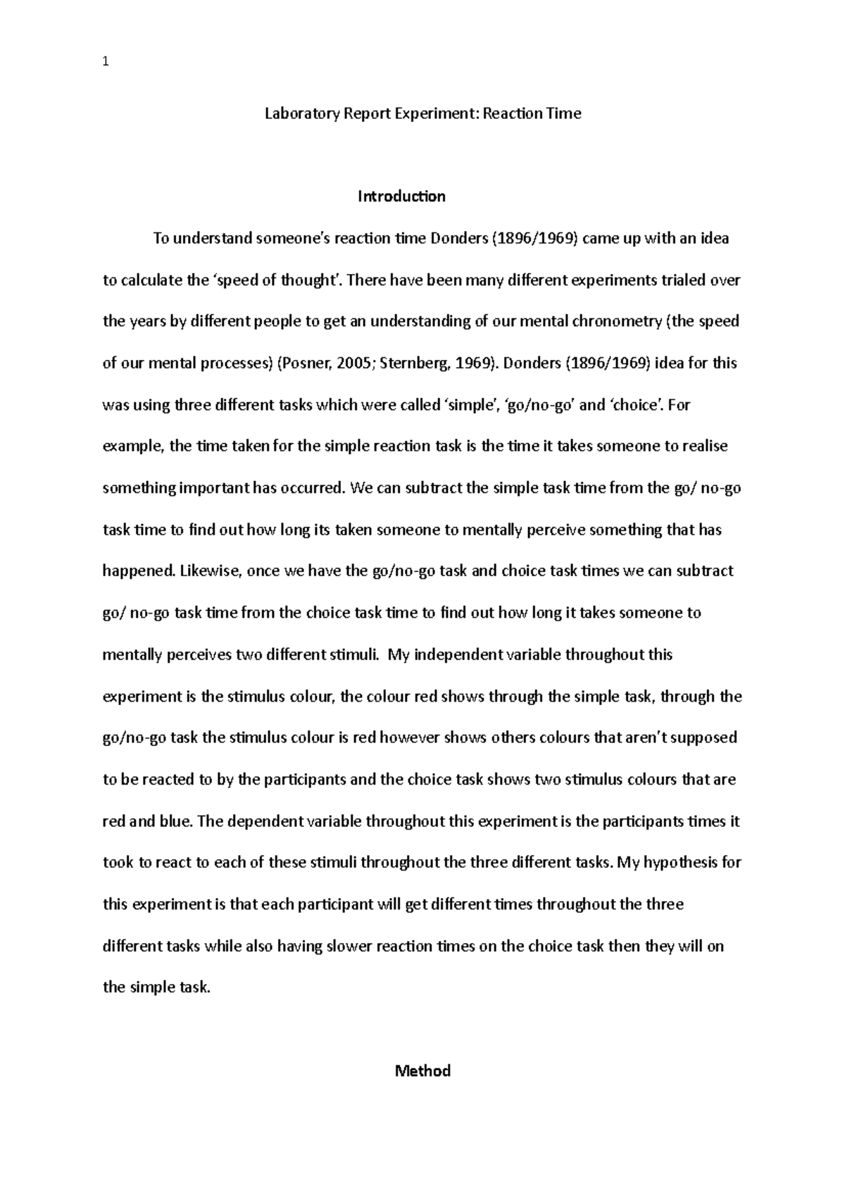 Laboratory Report 1 A Grade 1 Laboratory Report Experiment laboratory-report-1-a-grade-1-laboratory-report-experiment