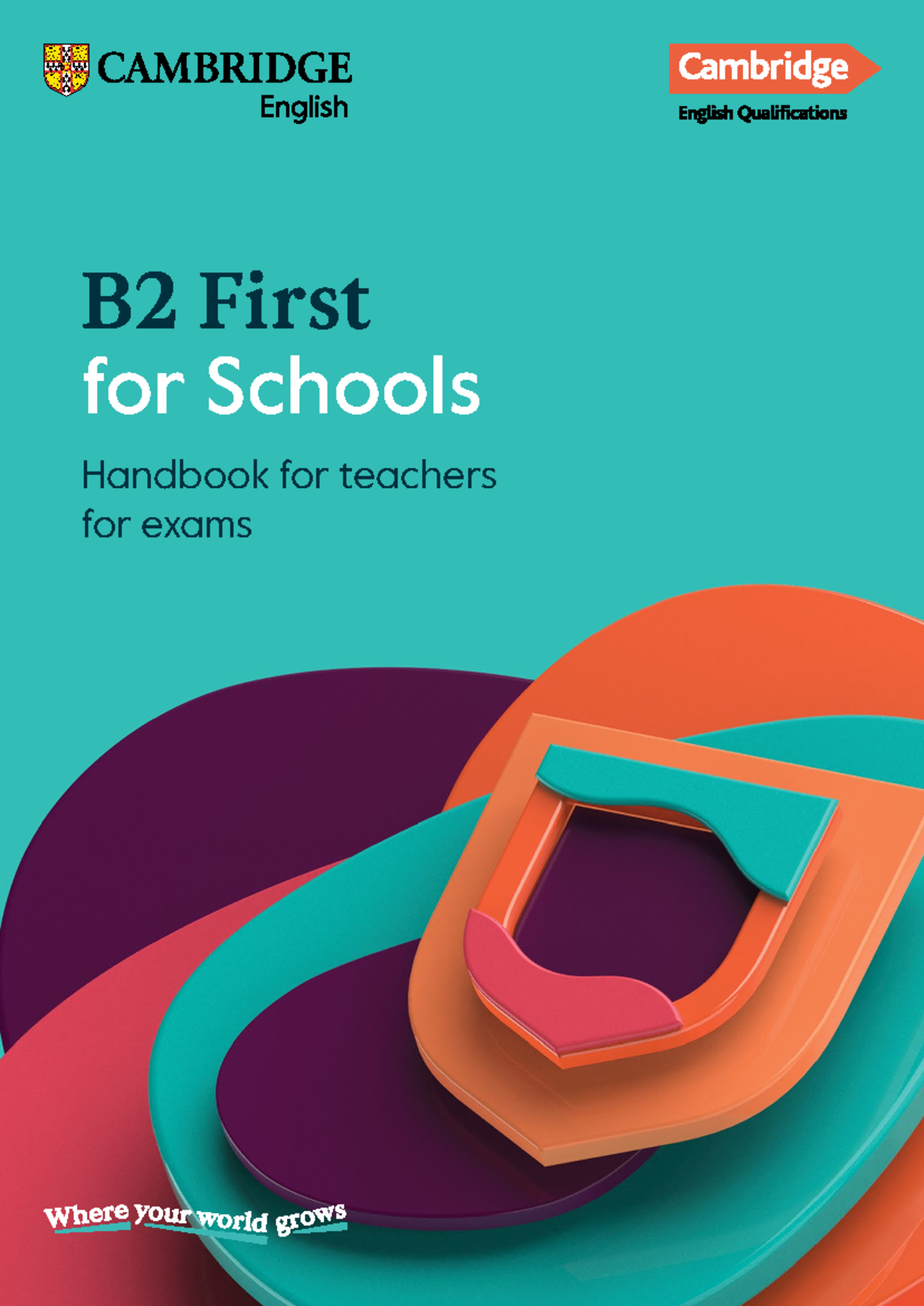 167792 b2 first for schools handbook - B2 First for Schools Handbook ...