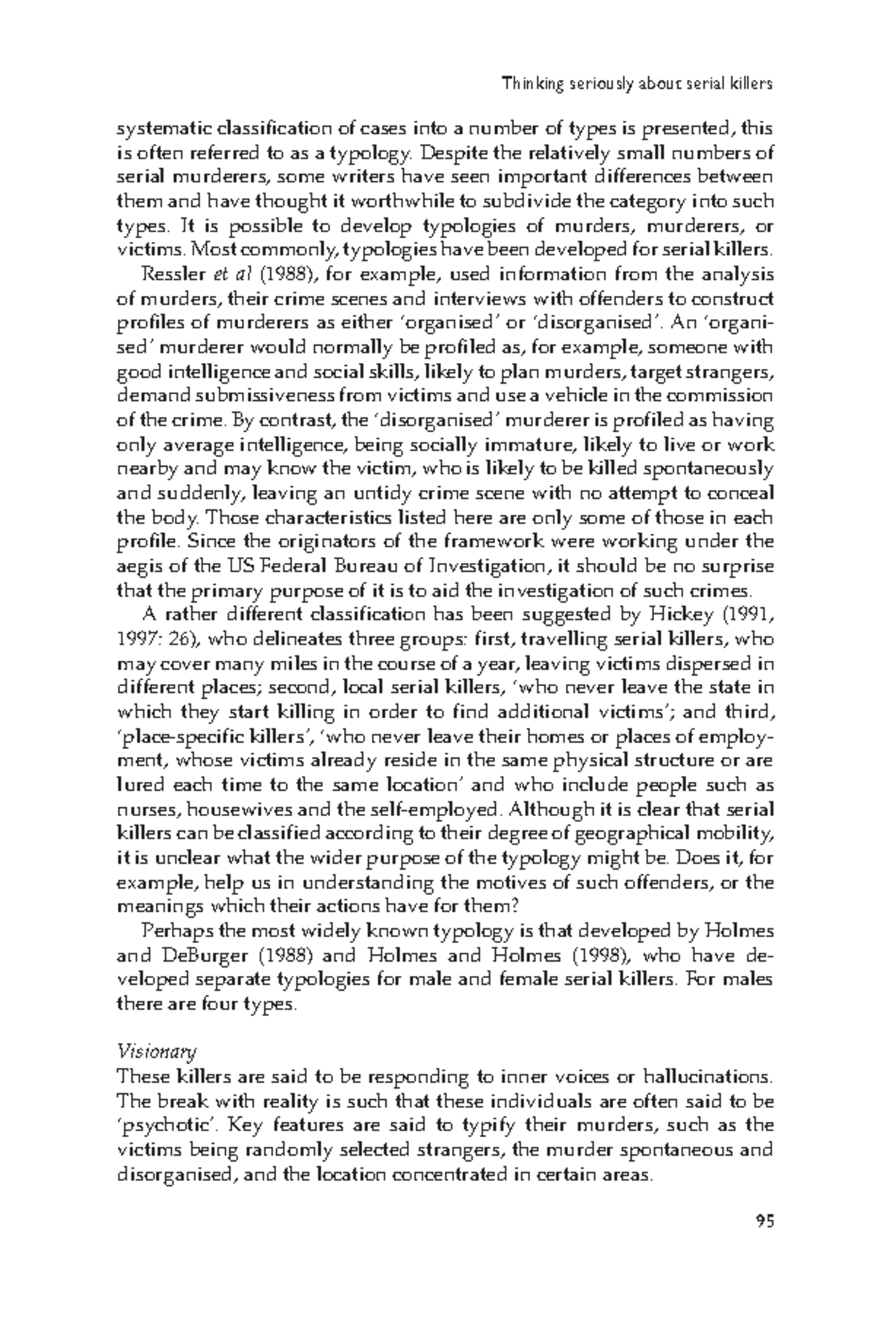 Introducing-criminology-36 - 95 Thinking seriously about serial killers ...