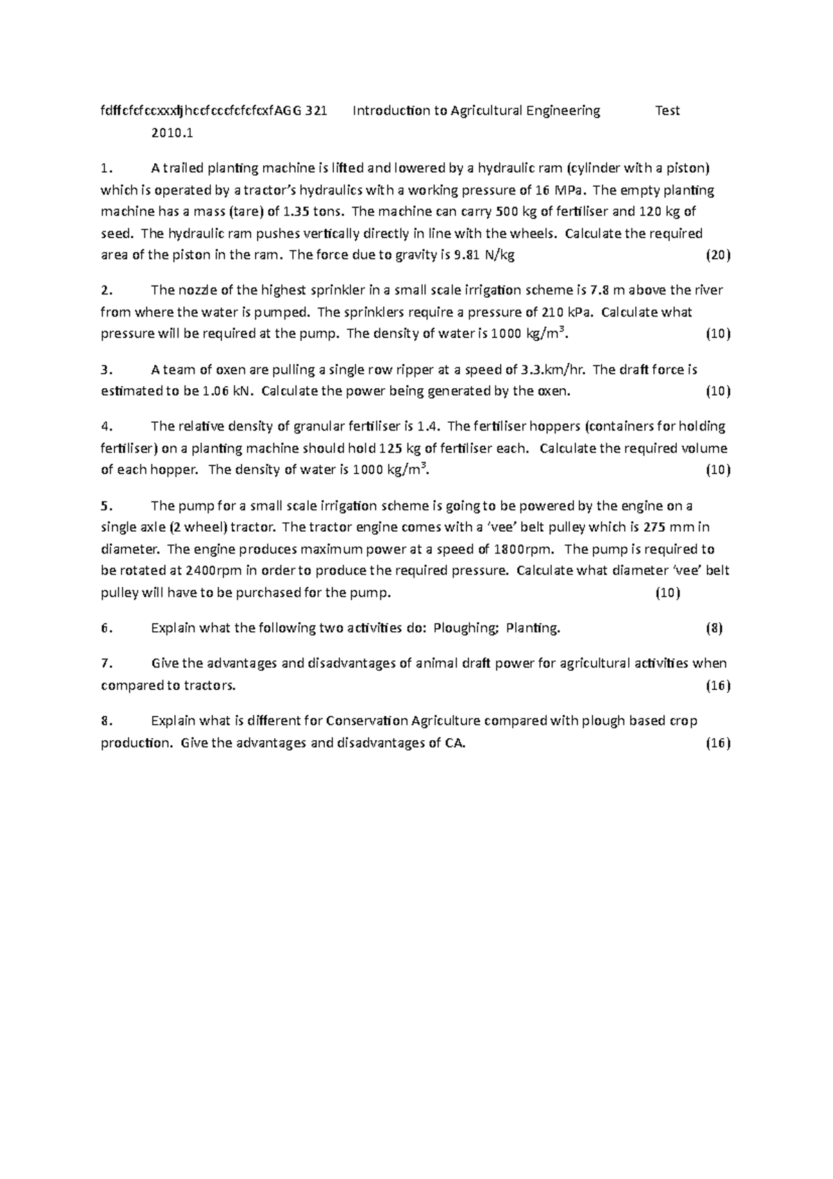 Agg test 1 2010 - Lecture notes 1 - fdffcfcfccxxxfjhccfcccfcfcfcxfAGG ...