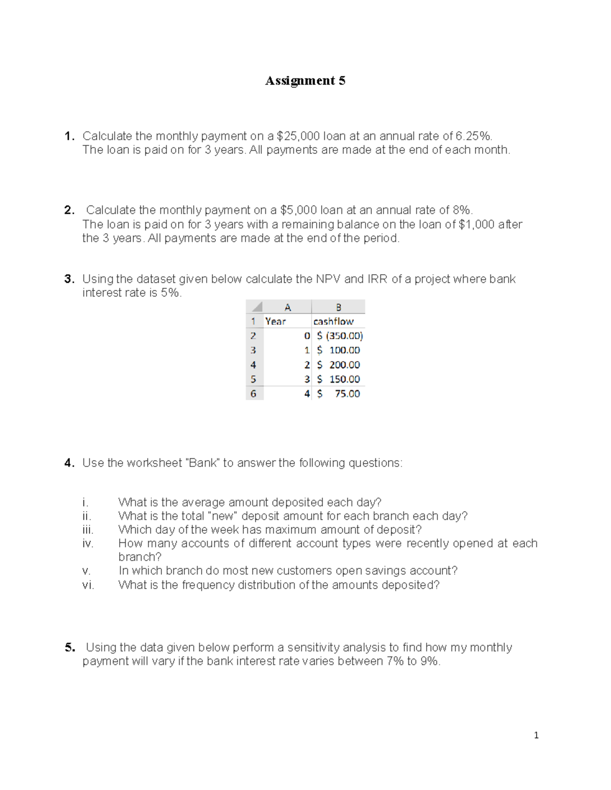 Assignment 5 - desc - Sustainable Marketing - Studocu