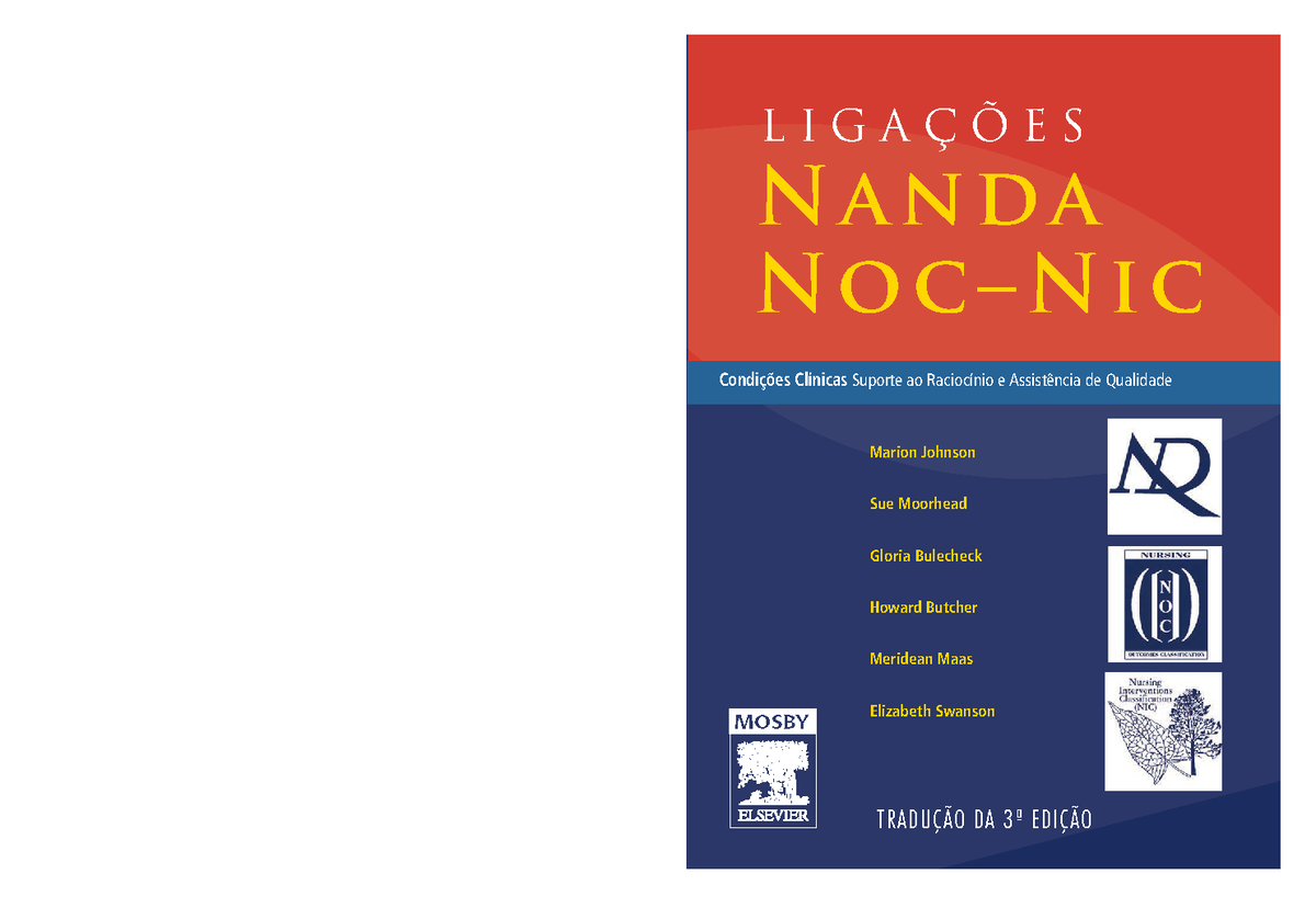 Ligações Nanda NIC NOC - Resumo Semiologia Enfermagem - L I G A Ç Õ E S ...
