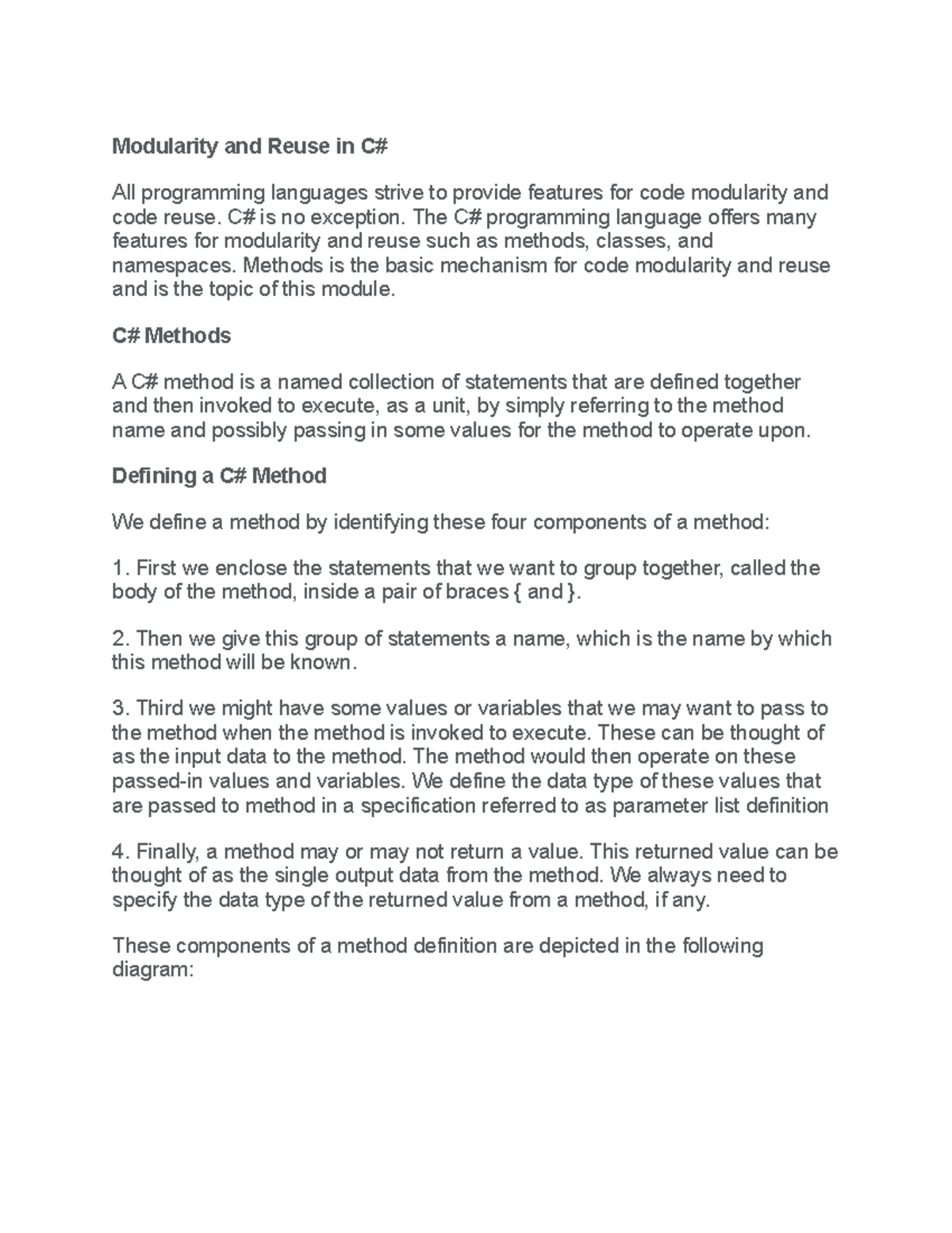 Modularity and Reuse in C# with Visual STudio - Modularity and Reuse in ...
