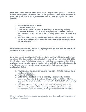 [Solved] Which Chi Square distribution looks the most like a normal ...
