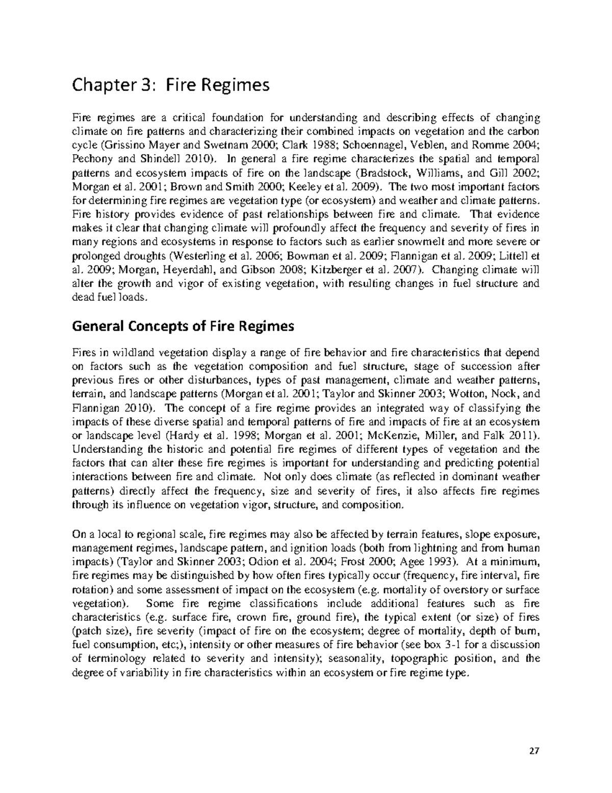 09-2-01-9 Chapter 3 Fire Regimes - Chapter 3: Fire Regimes Fire regimes ...