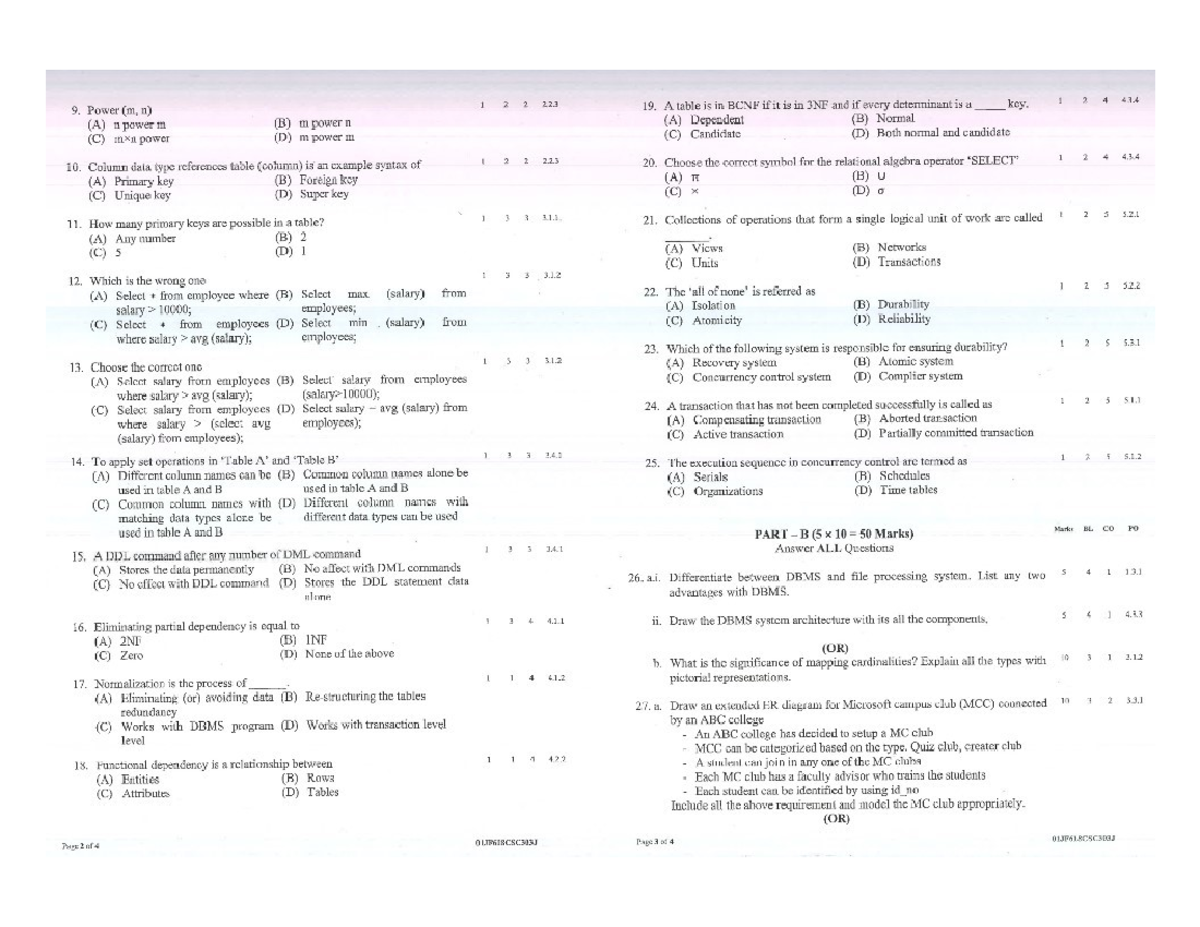 18csc303j 20222 - asdasdasdasdasd - Basics Of Dynamics And Aseismic ...