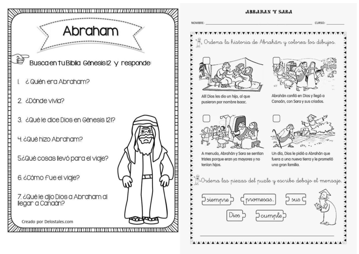 Actividad - Practicas - ABRAHAN Y SARA NOMBRE: CURSO: Abraham Ordena la ...