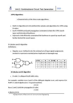 Sequential Circuit Testing - Testing of VLSI circuits - UNIT 3 ...