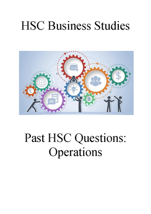 Module 6 - Past HSC questions - Module 6 – Past HSC Questions 6 ...