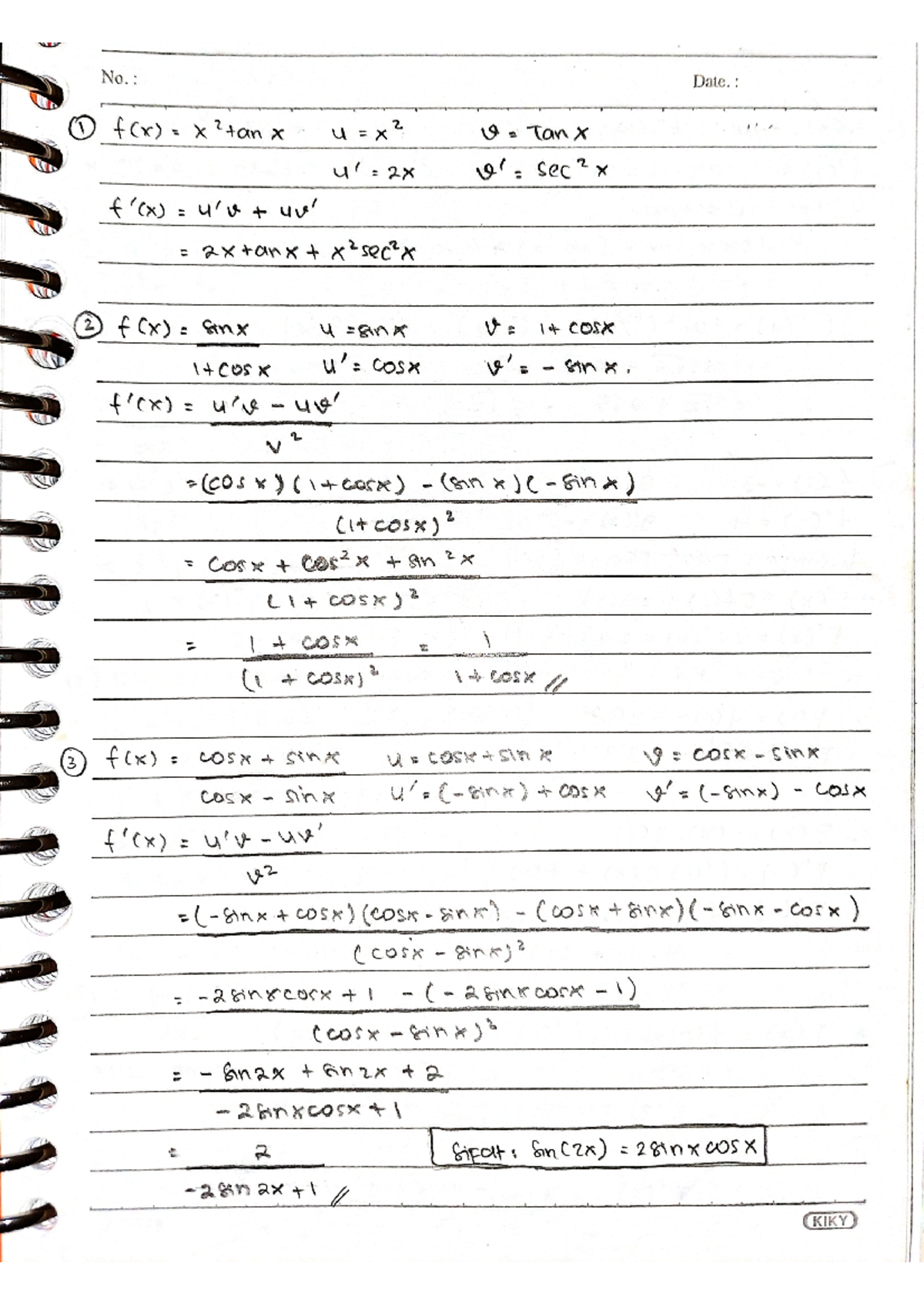 Practice about function - Engineering Mathematics - Studocu