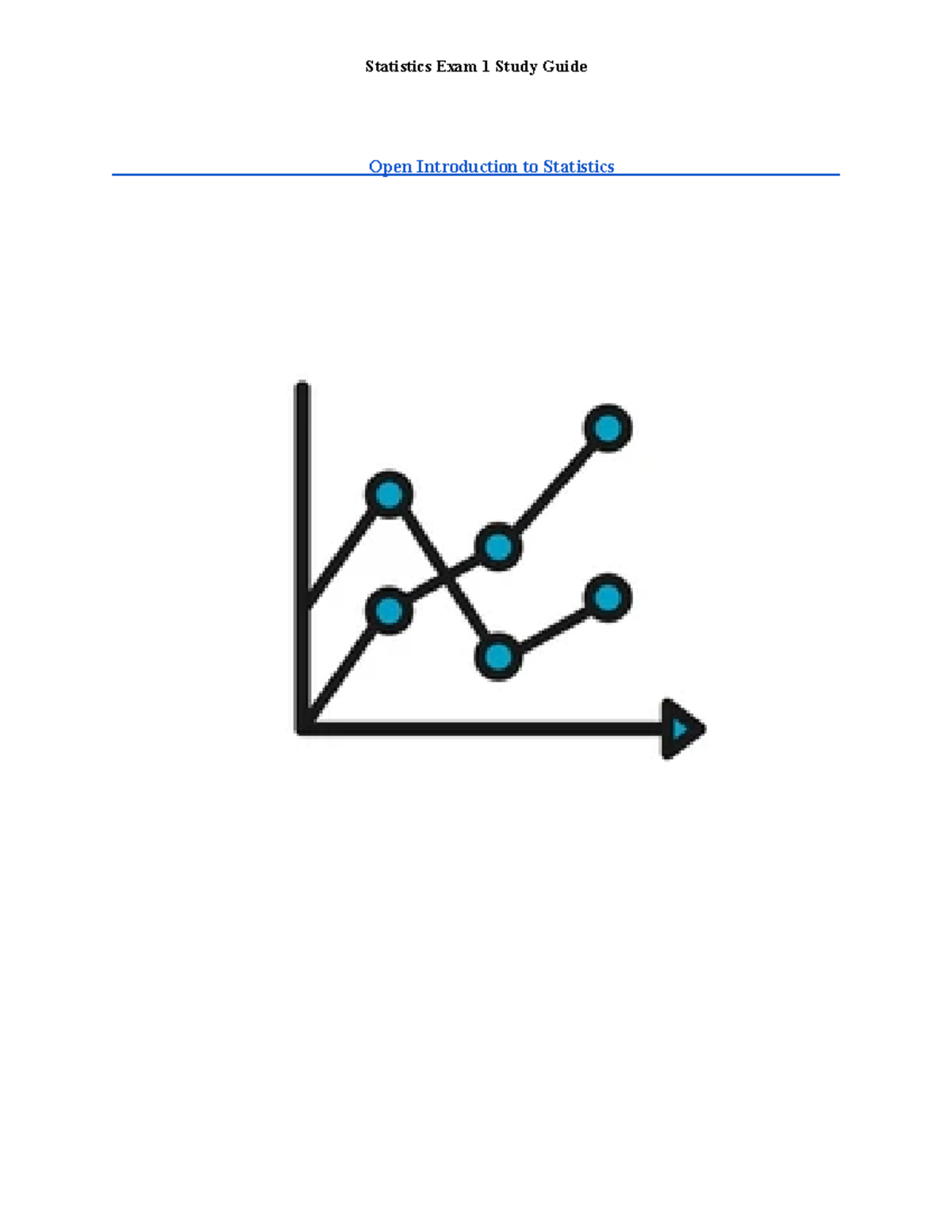 Stats Study Guide - Open Introduction to Statistics INDEX OF TOPICS ...