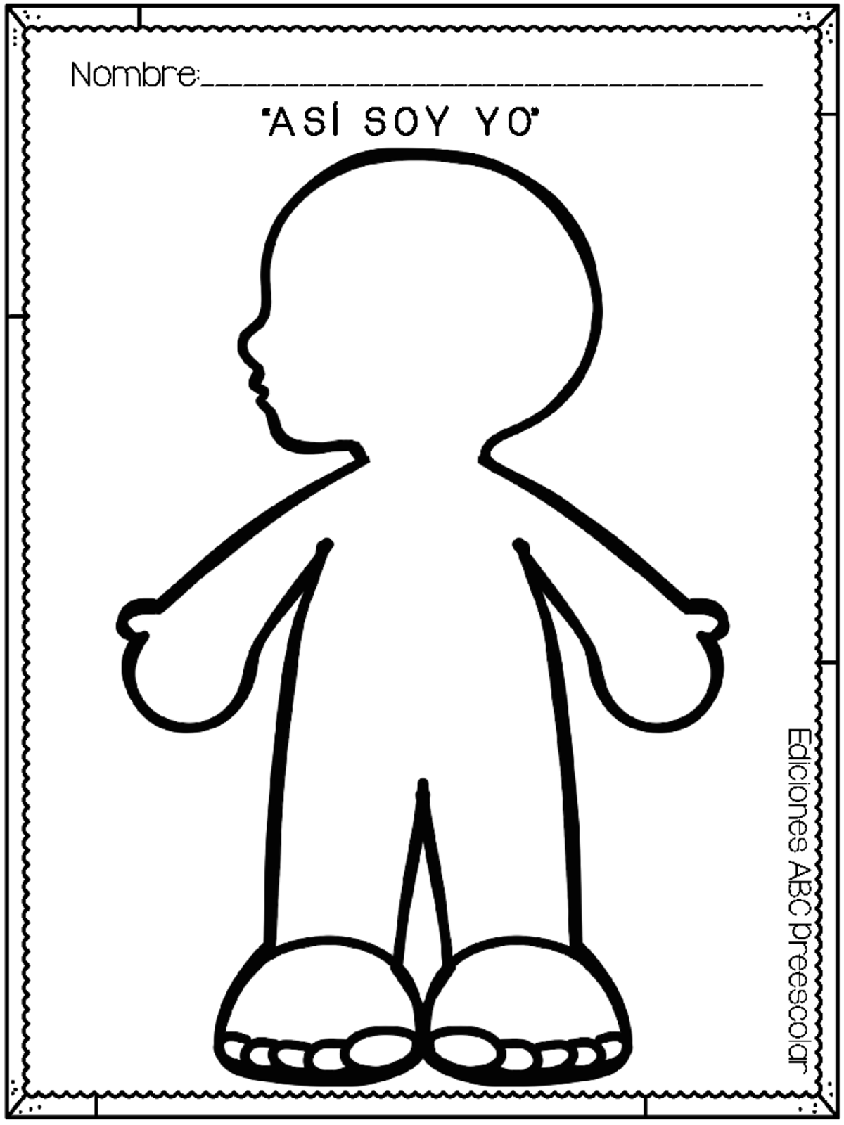 Ficha de trabajo. Así soy yo - Estrategias de Aprendizaje - Nombre ...