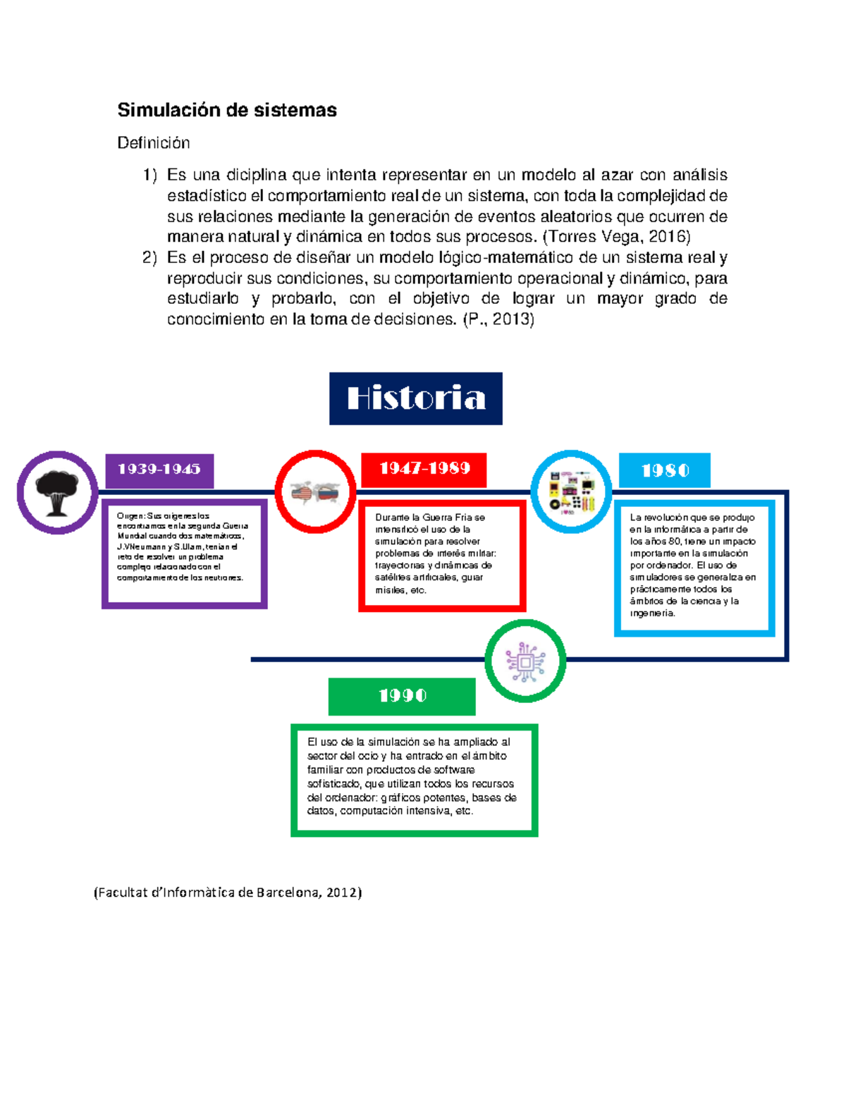 Actividad 1 Simulaciòn de Sistemas - Simulación de sistemas Definición ...