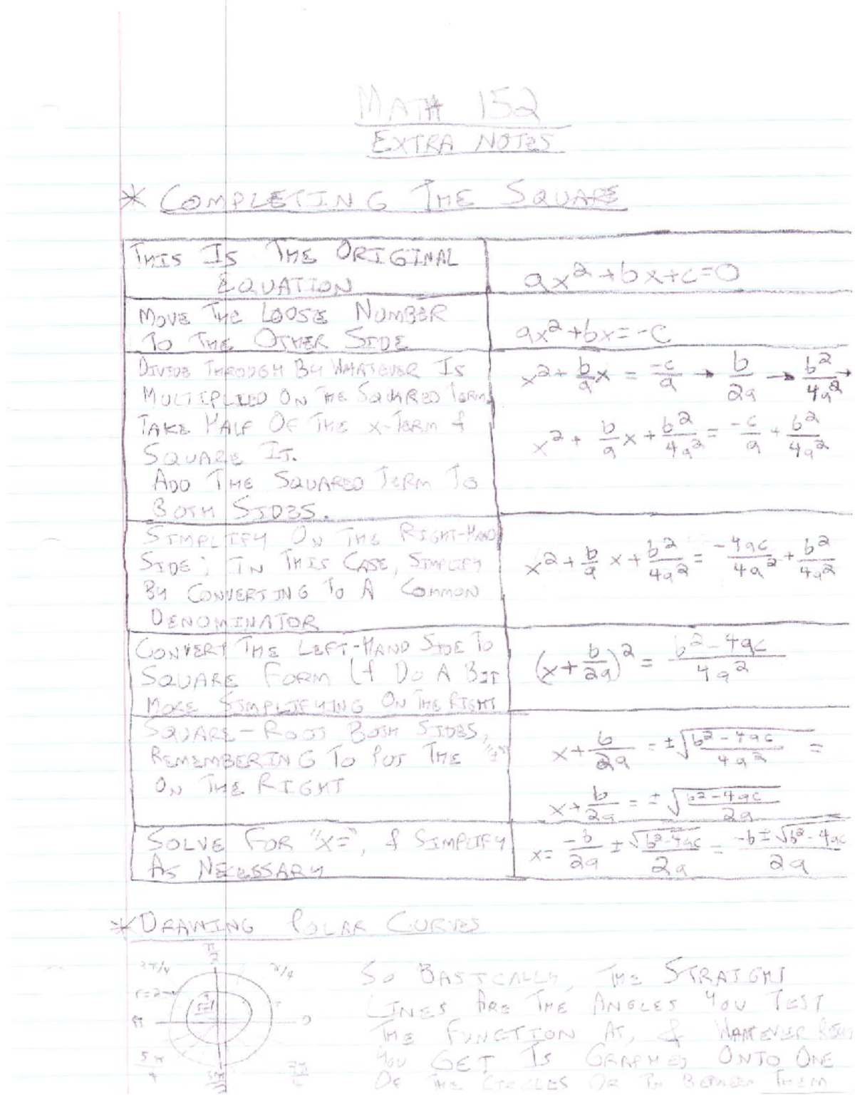 Math 152 - Equations - Warning: Popup annotation has a missing or ...