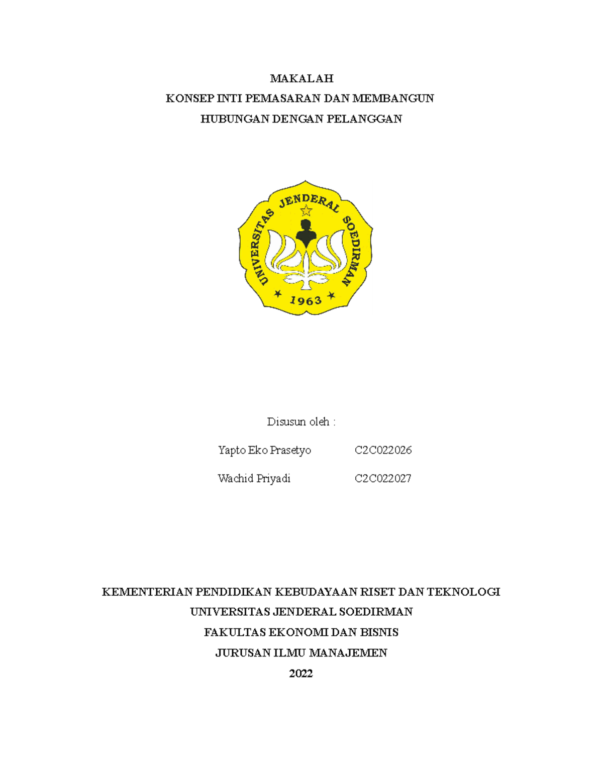 Core Concepts of Marketing and Building relationships with customers ...