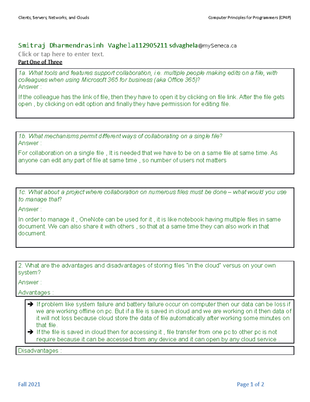 Mm CP4P Week7 answers - Clients, Servers, Networks, and Clouds Computer ...
