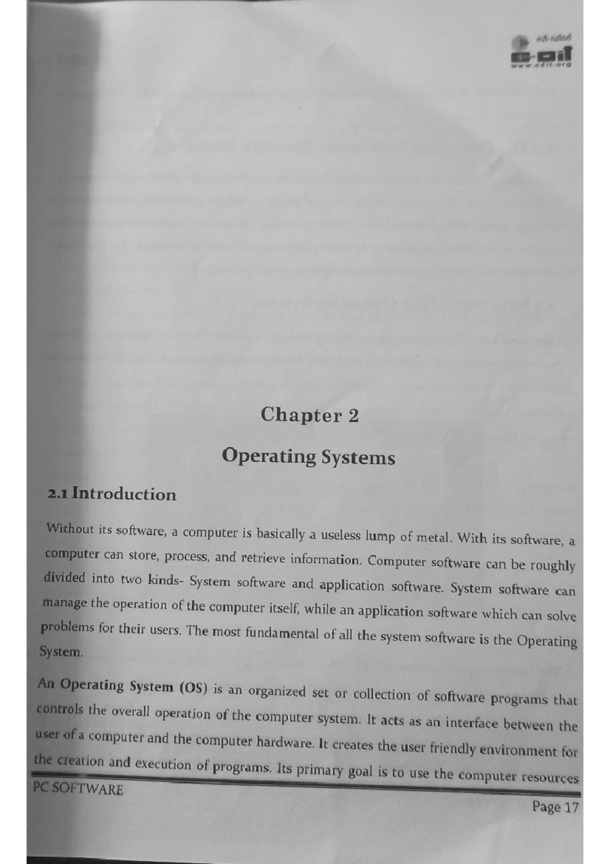 Computer PC software chapter 2 - Biology science - Studocu