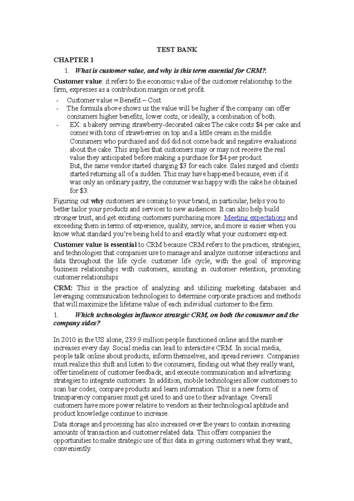 TEST-BANK-2 - jshfi ka củh vaoíualjvncoqp3eu - TEST BANK CHAPTER 1 What ...