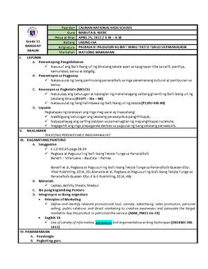 Entrep Module 3 WEEK 9 12 - 11 Entrepreneurship Quarter 3 Learner’s ...
