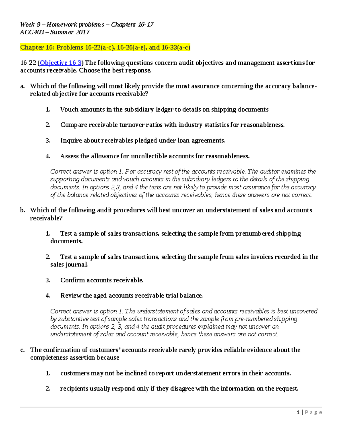 Chapter-17-Problems-17-28a-c-17-31a-e-and-17-33a-c-17-28-Objective-17-2 ...
