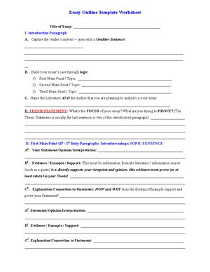 WRITING SAMPLE COLLEGE WRITING - Prof. C. Sherry College Writing I ENG ...