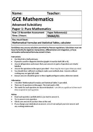 Large Data Set guidance - CM A Level Maths Support Guide for Edexcel ...