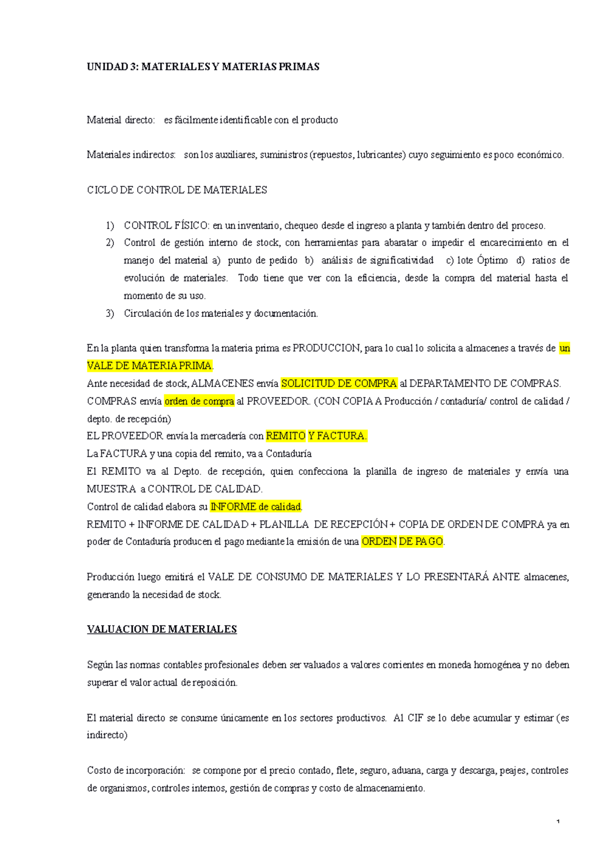 Unidad 3 Materiales Y Materias Primas - UNIDAD 3: MATERIALES Y MATERIAS ...