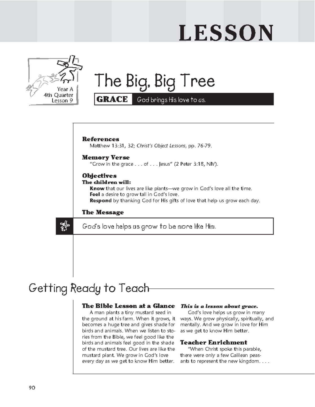 K-24-Q4-L09-T - Lesson plan - L E S SON Getting Ready to Teach The Big ...