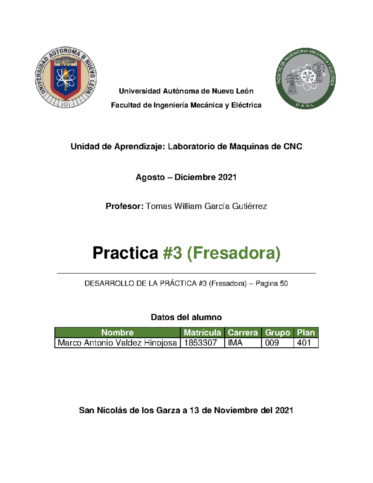 Práctica 3 1853307 Práctica 2 1853307 Ingenieria Termica avanzada ...