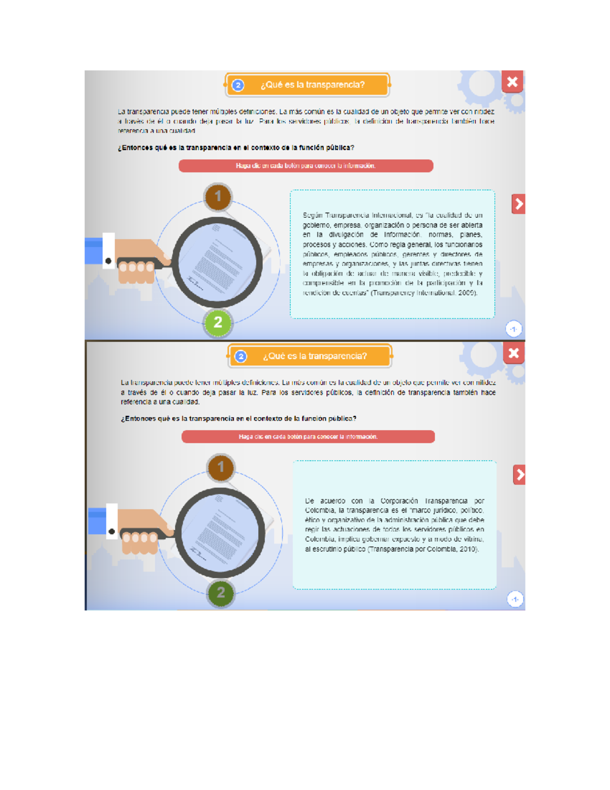 QUE ES LA Transparencia - 2 es la transparencia? La transparencia puede ...