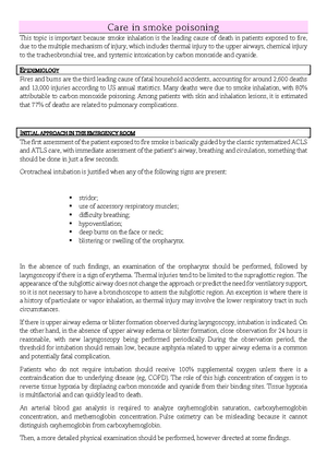 Management of the Coma Patient and Changing the Level of Consciousness ...