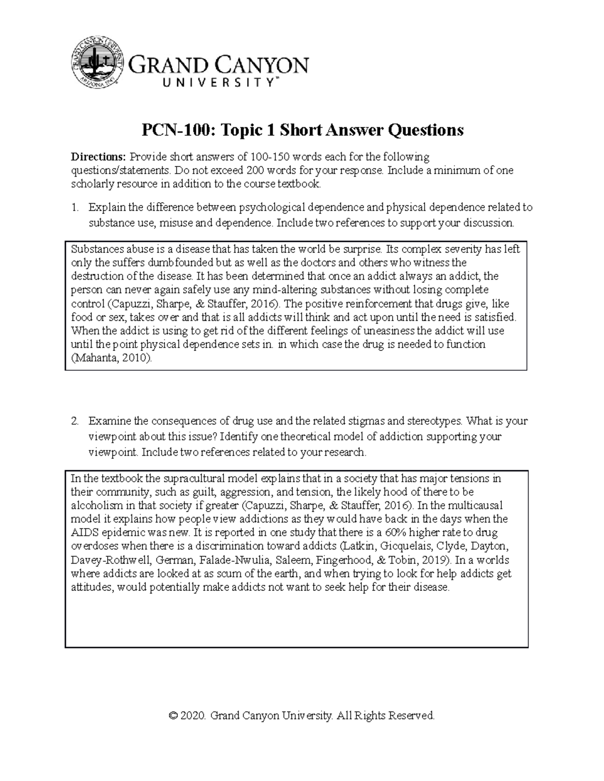 PCN-100-RS-T1Short Answer Questions - PCN-100: Topic 1 Short Answer ...