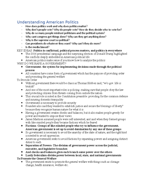 Required Documents Cheat Sheet - AP U. Government: Foundational ...