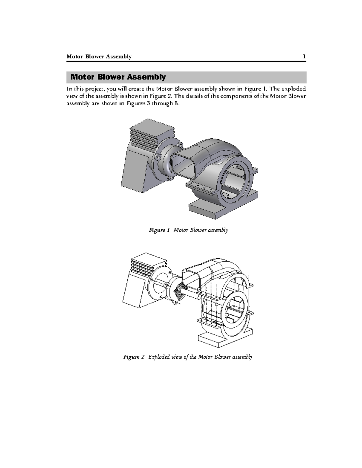 blower and static - Motor Blower Assembly 1 In this project, you will ...