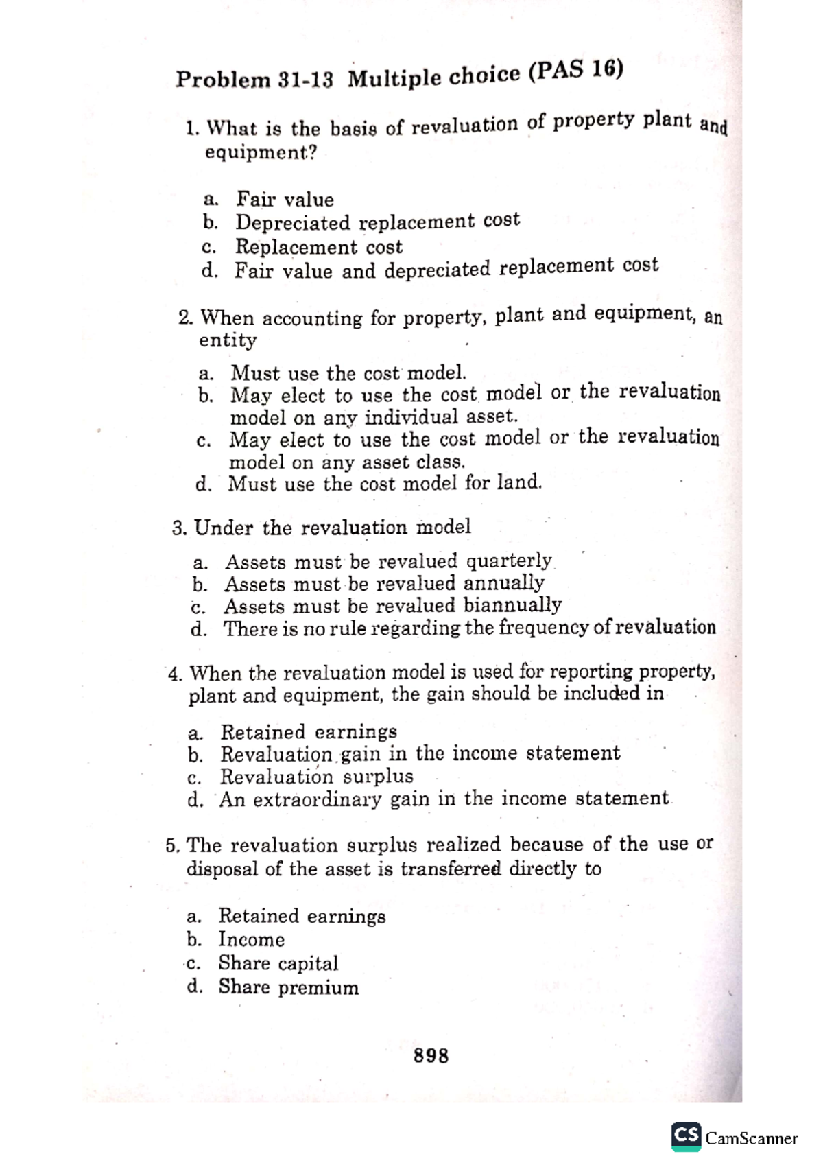 Problem 31 Intermediate Accounting Volume One 2021 Edition Author