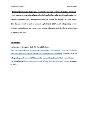PPDP - ppdp for readiness interview - Candidate number: 262759 ...