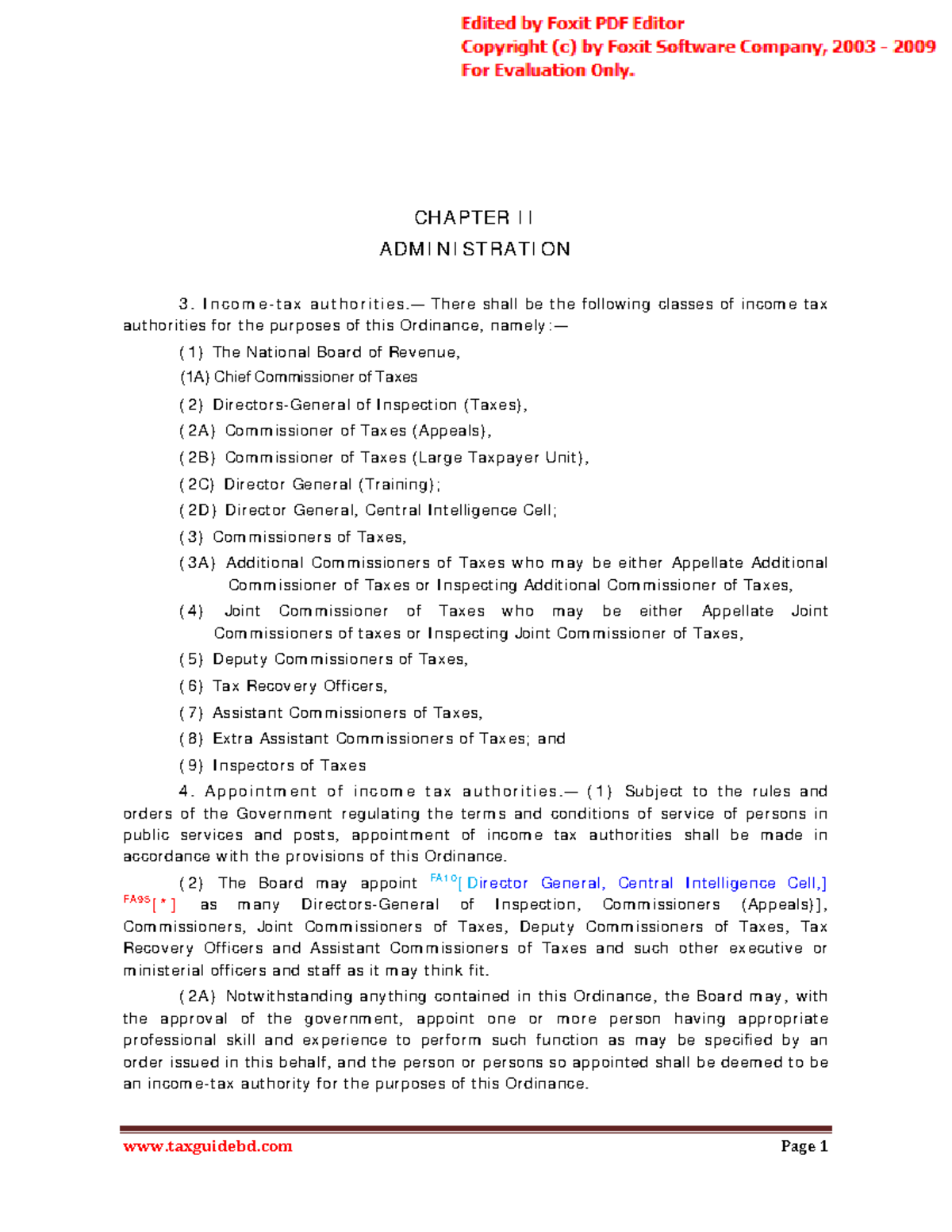 Chapter 2 Administration (Sec- 2-10) - CH A PTER I I A D M I N I STRA ...