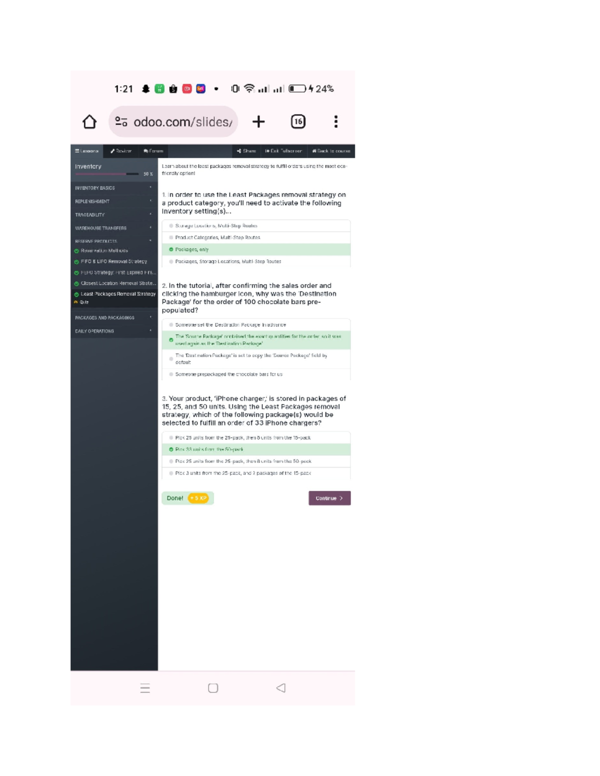 T - odoo - BS Accountancy - Studocu