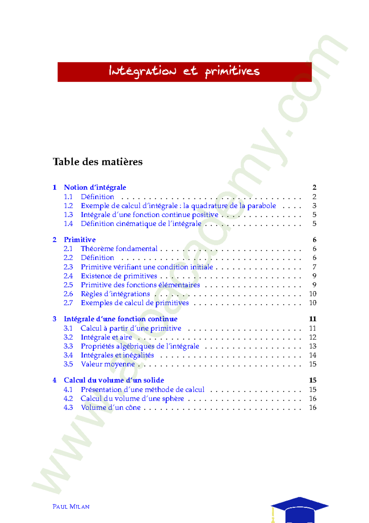 1Primitive-cours 1(www.alloacademy.com ) - Intégration et primitives ...