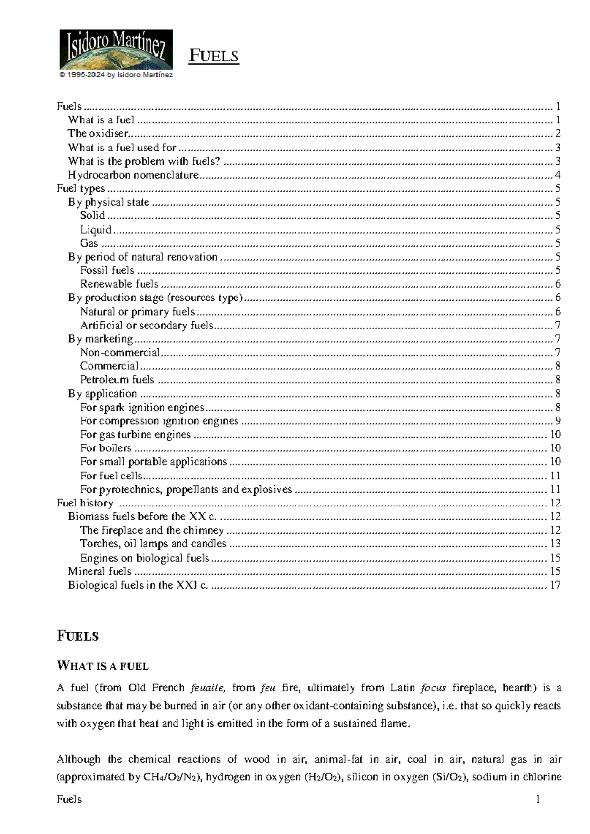 Fuels - Fuels FUELS FUELS What is a fuel A fuel (from Old French feuaile, from feu fire ...