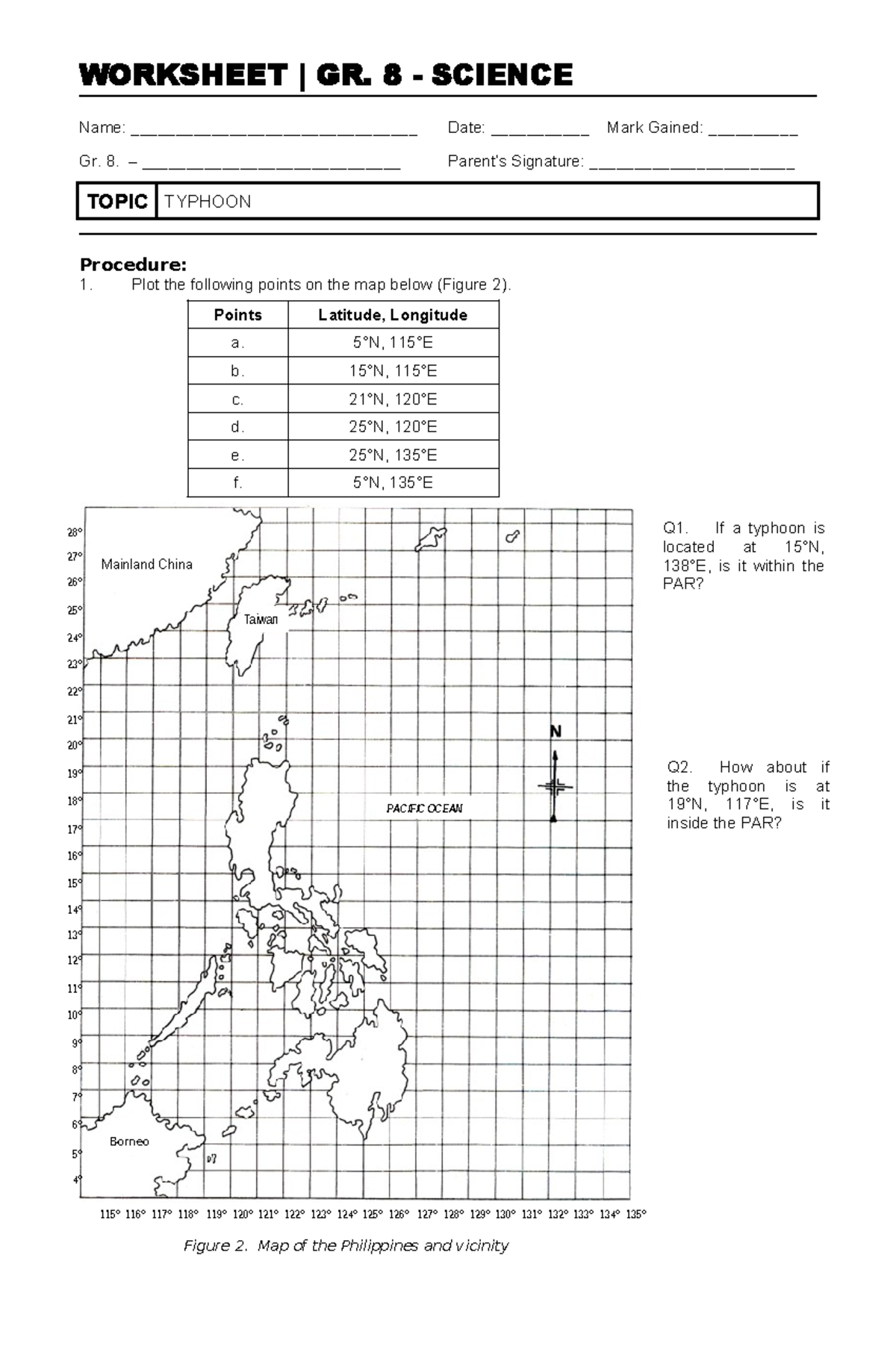 493864629-257585357-Typhoon-Worksheet - WORKSHEET | GR. 8 - SCIENCE ...