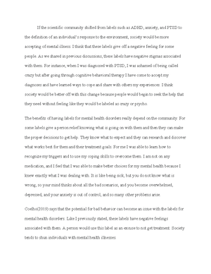 Psy 335 2-1 Milestone One - Psy 335 Milestone One Shada Duckett Psy 335 ...